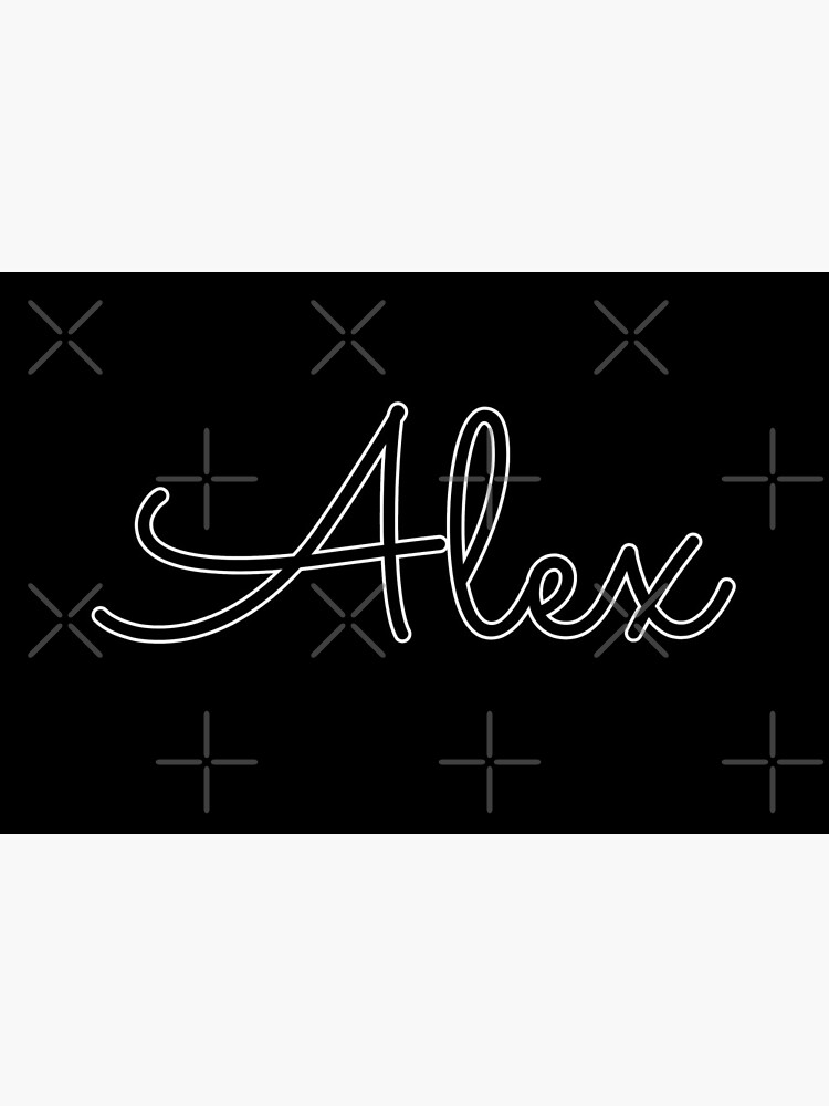Alex Word Art Alex Cave