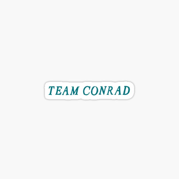 "TSITP Team Conrad" Sticker for Sale by busyzoo | Redbubble