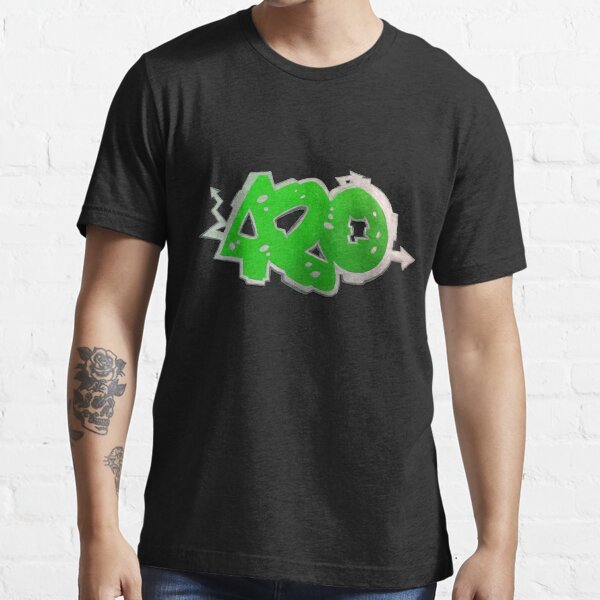 "Custom 420 Graffiti Graphic by CABVASQUEZ" T-shirt by CABVASQUEZ ...