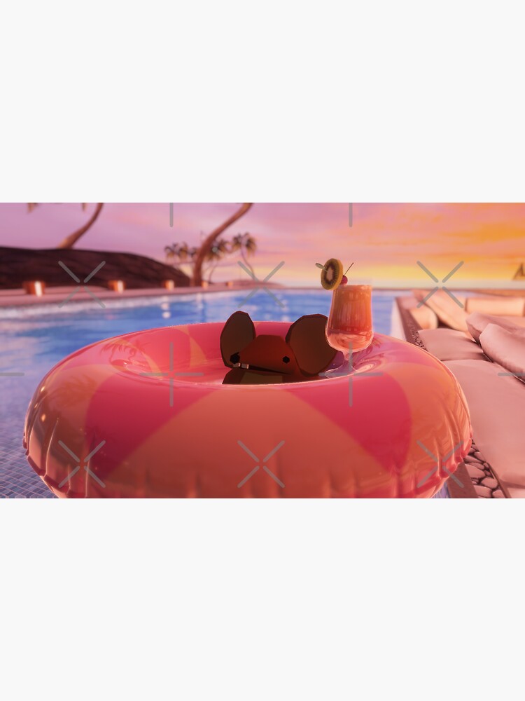 "VrChat Rat Chillin" Sticker for Sale by berri-stickers | Redbubble