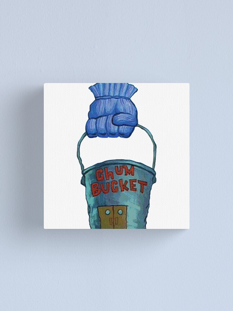 "Chum Bucket" Canvas Print for Sale by katikat | Redbubble