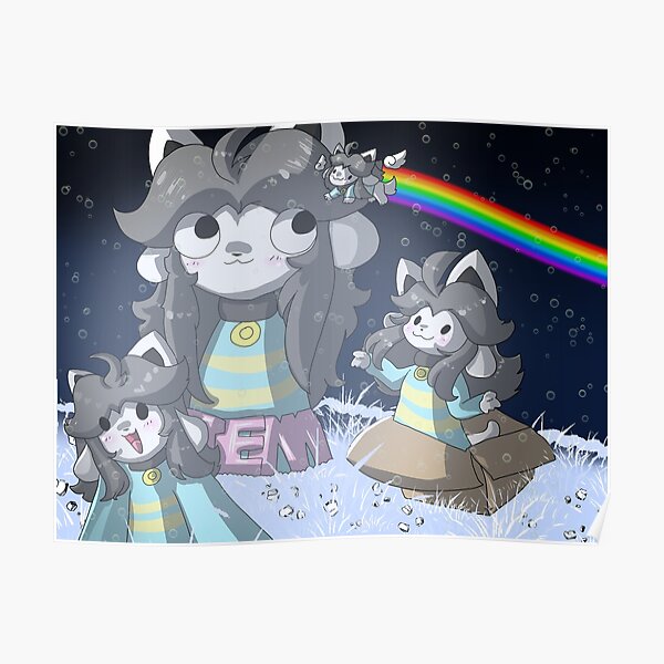 Undertale Temmie Posters | Redbubble