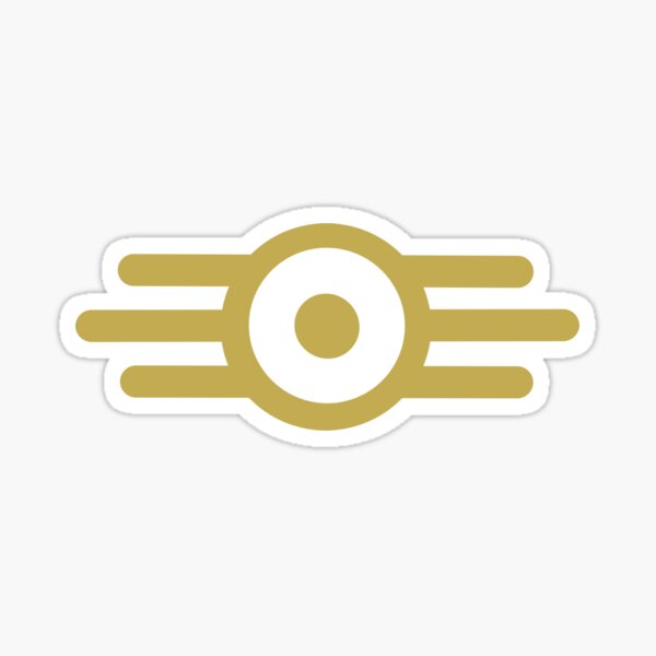 "Vault Tec" Sticker for Sale by thebcarts | Redbubble