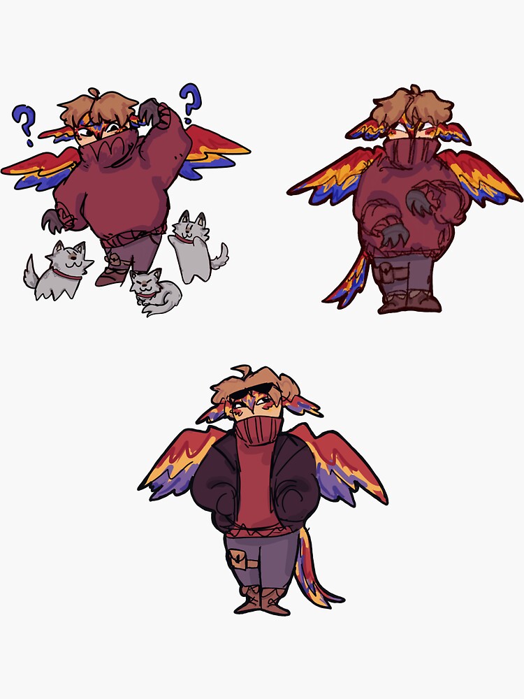 "Grian" Sticker for Sale by seolar-sketches | Redbubble