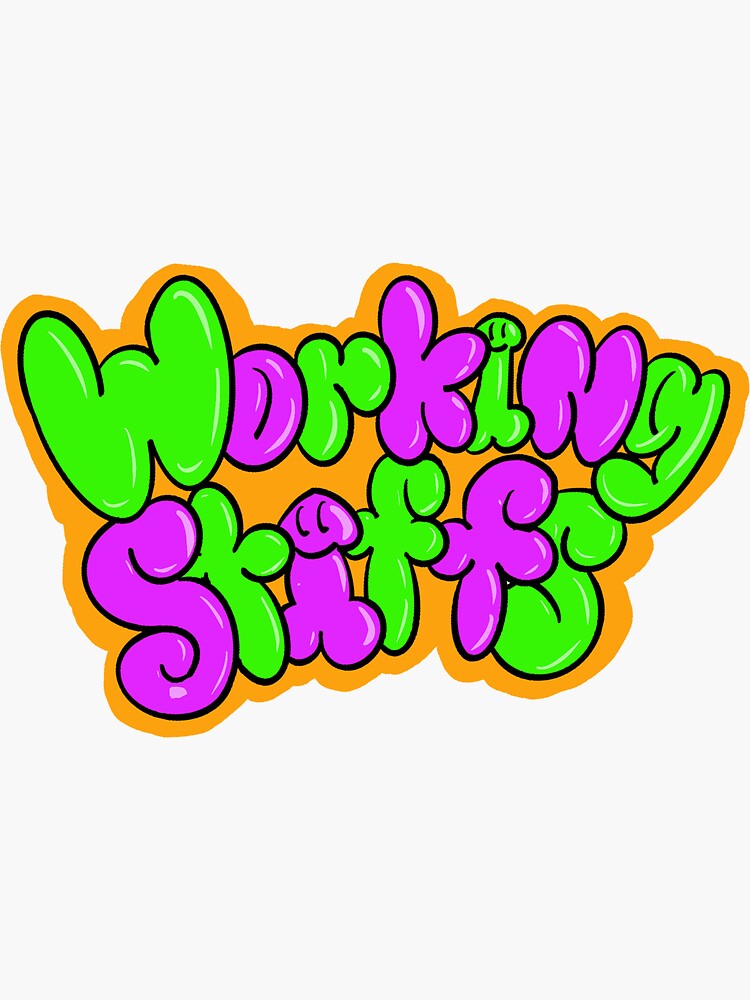 "Working Stiffs Logo" Sticker for Sale by WorkingStiffs | Redbubble