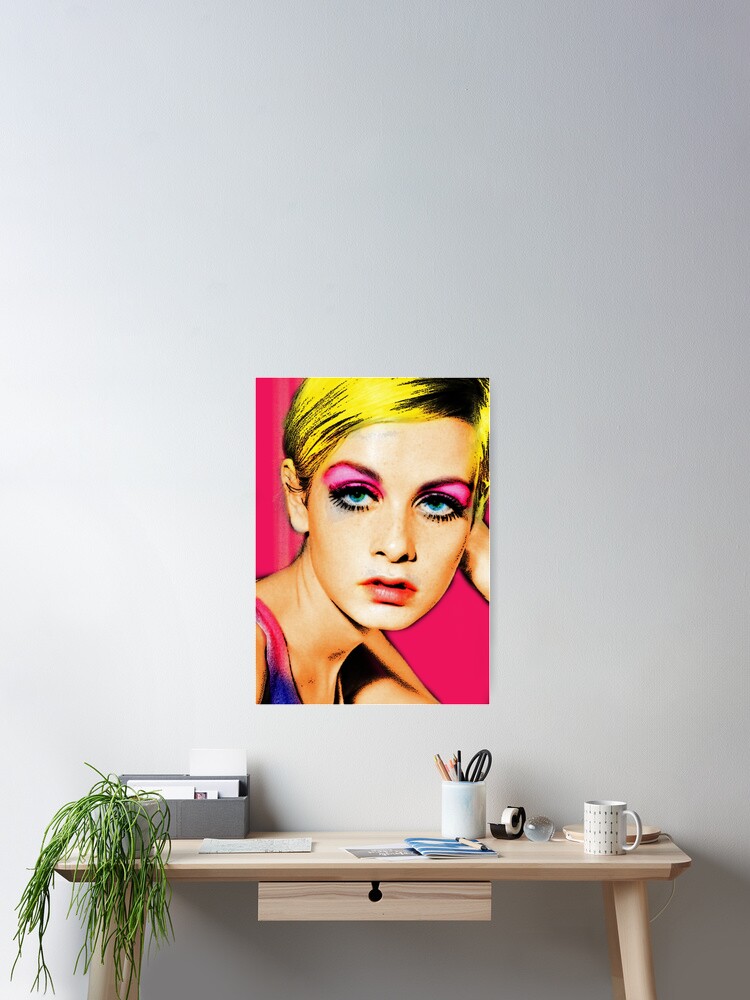 "twiggy Pop Art" Poster for Sale by Nora Gad | Redbubble