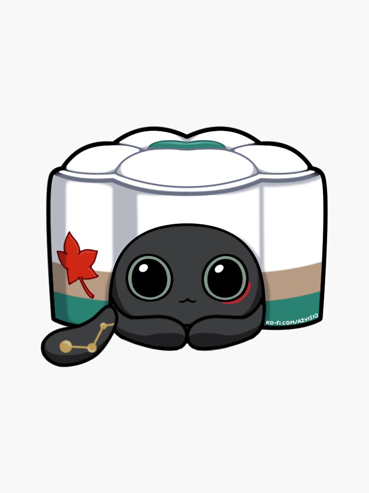 "[FA] HSR Cat Cake Dan Heng" Sticker for Sale by AZVisio | Redbubble