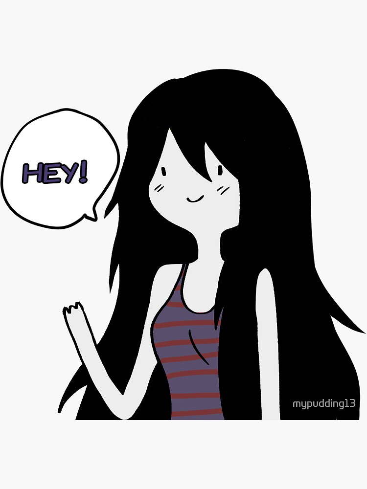 "marceline adventure time" Sticker for Sale by mypudding13 | Redbubble