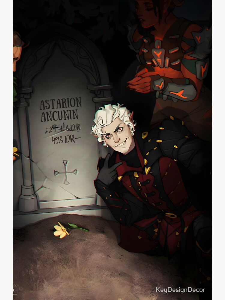 " Astarion" Sticker for Sale by KeyDesignDecor | Redbubble