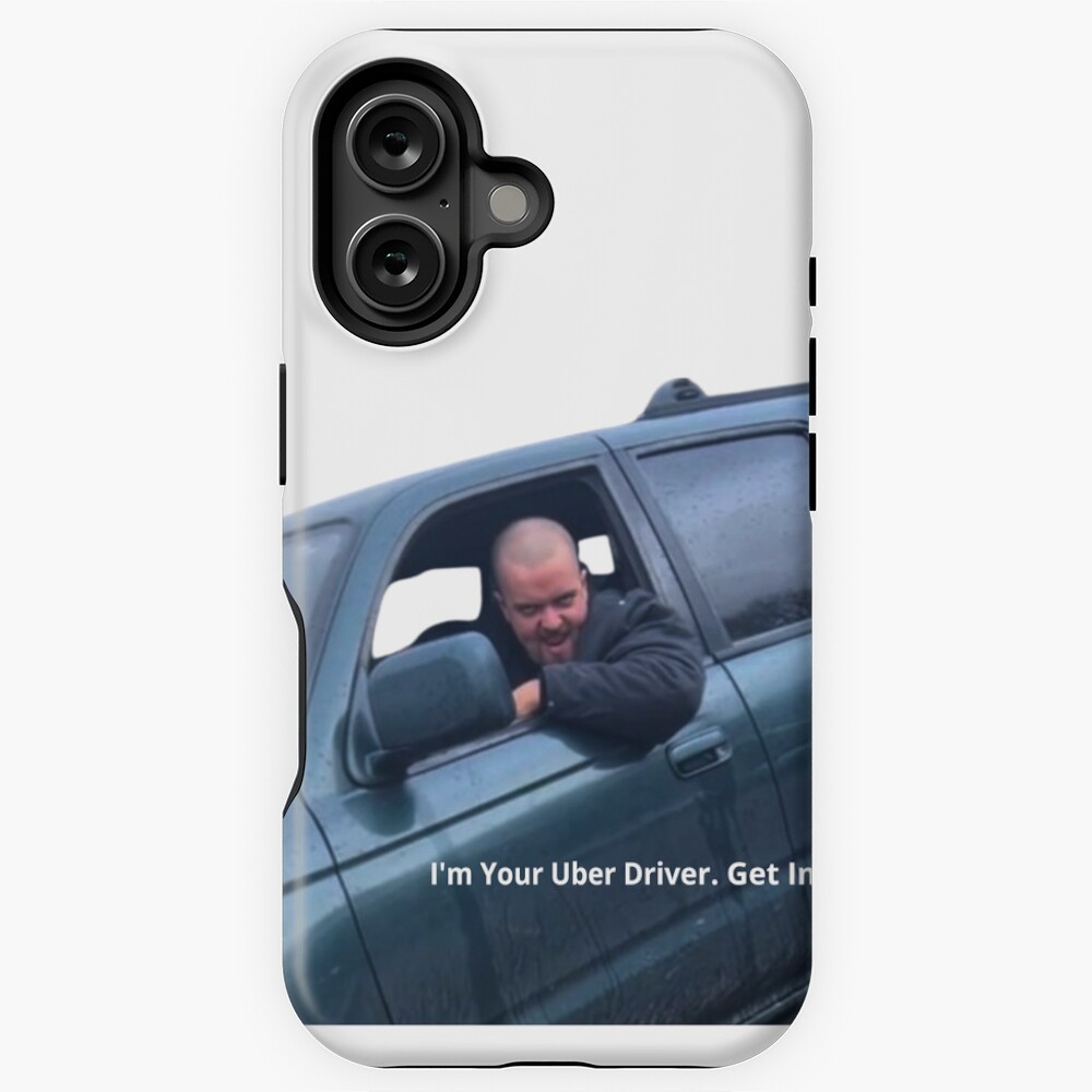 "I'm Your Uber Driver. Get In!,Funny memes " Sticker for Sale by Design 91maji | Redbubble