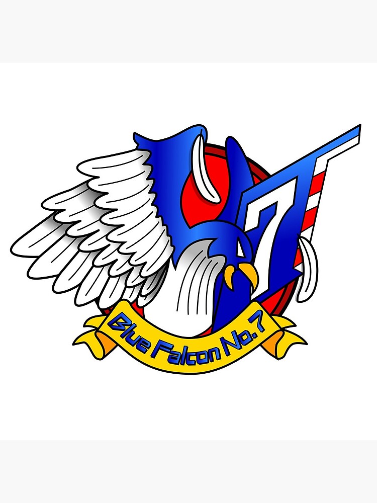 "Captain Falcon Moderne Logo Shirt" Poster von KveldStrom | Redbubble