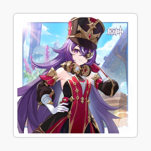 "Genshin Impact - Chevreuse Official Birthday Artwork 2024" Sticker for ...