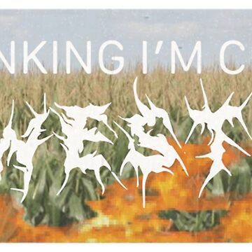 "Crying to Midwest Emo" Sticker for Sale by Han S. | Redbubble