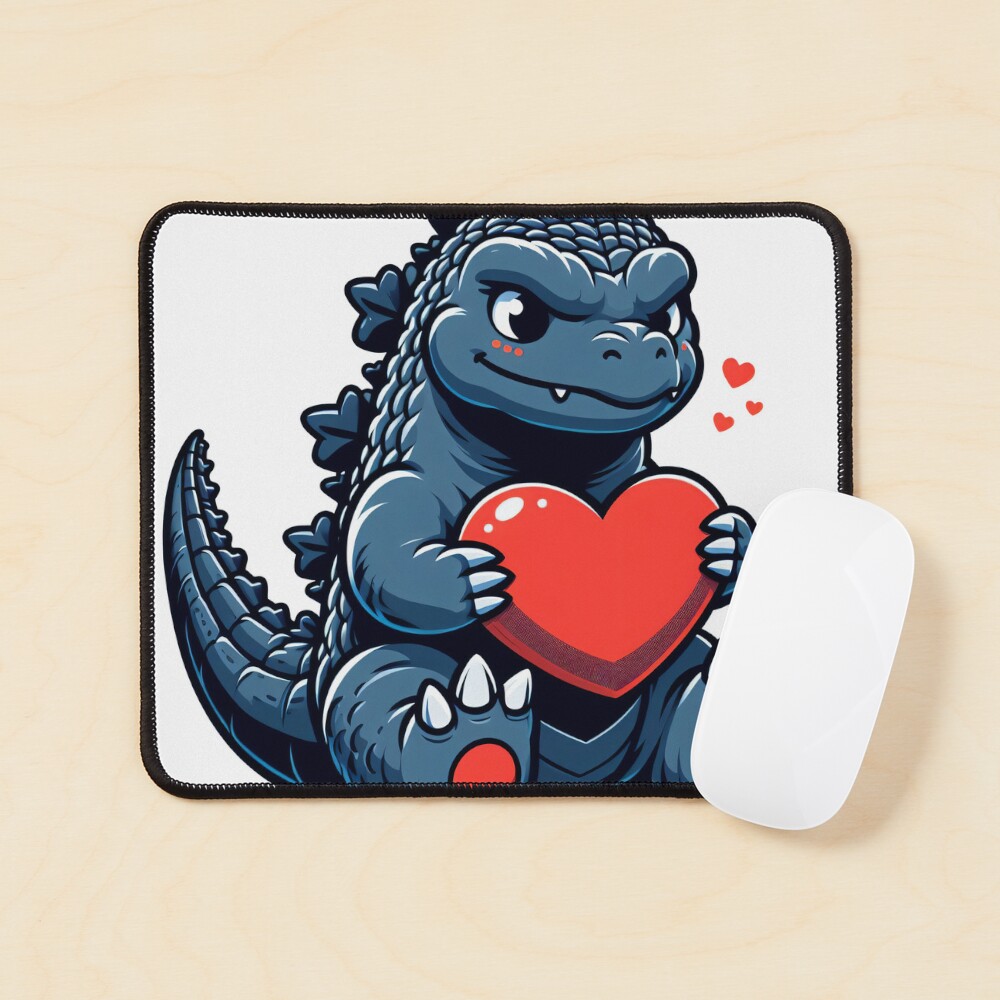 "Godzilla of love" Greeting Card for Sale by GonzoDX | Redbubble
