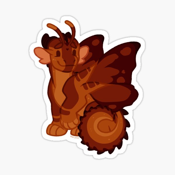 "Cinnabar - WOF Wings of Fire" Sticker for Sale by Studio Maverick ...