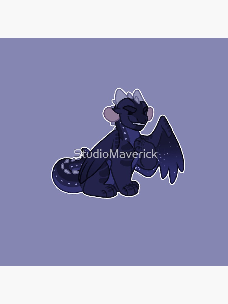 "Deathbringer - WOF Wings of Fire" Pin for Sale by StudioMaverick ...