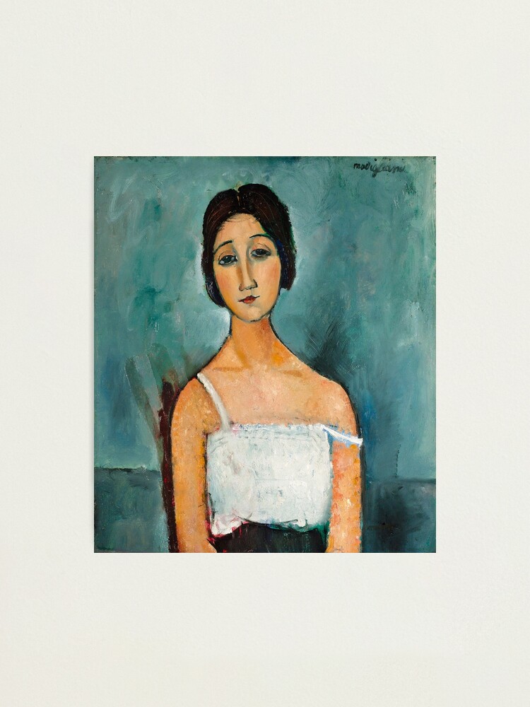 Lámina fotográfica «Vintage Amedeo Modigliani - Christina c1916 Bellas ...