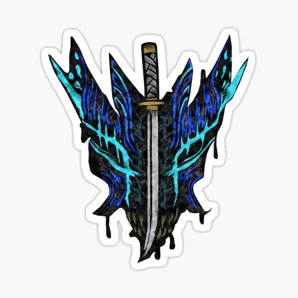 "Virgil Symbol Icon - Devil May Cry 5" Sticker by AngeliaLucis | Redbubble