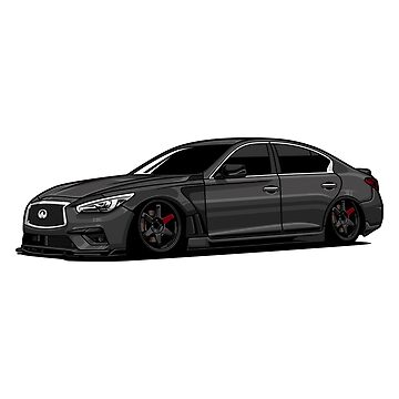 "Infiniti Q50" Sticker for Sale by vektoranda | Redbubble