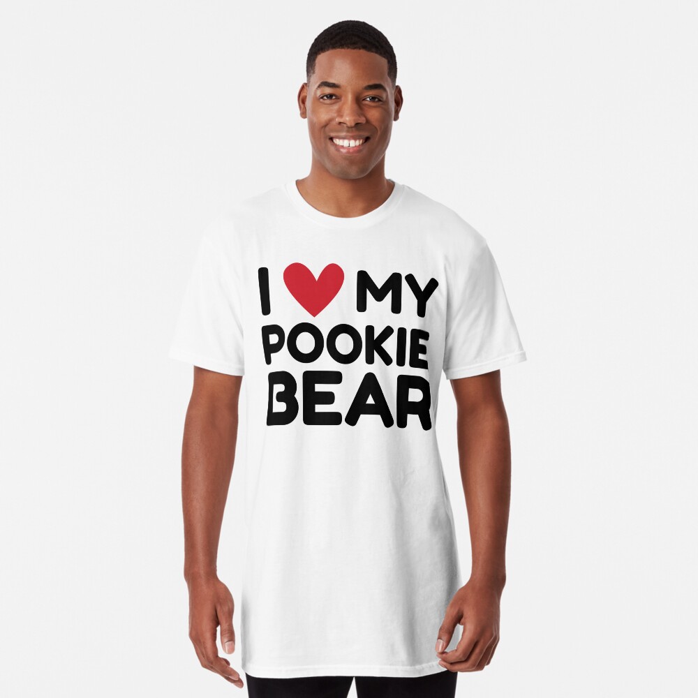 "I Love My Pookie Bear funny Valentine's Day" Sticker for Sale by ...