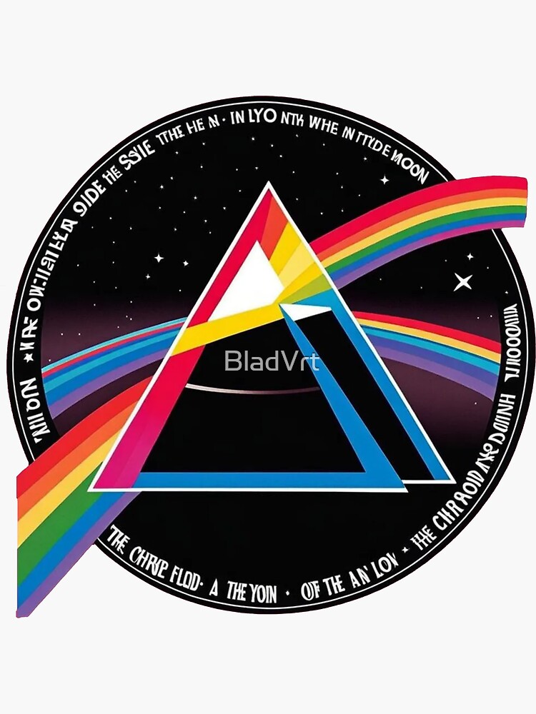 "Pink Floyd " Sticker for Sale by BladVrt | Redbubble