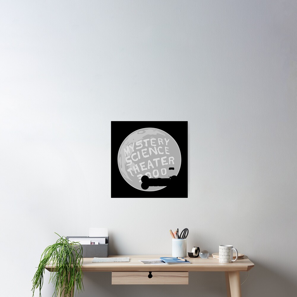 "MST3K Moon" Poster by CruceJ | Redbubble