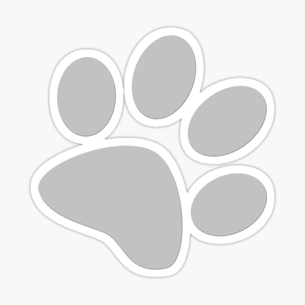 "Cute paws" Sticker for Sale by Izolada | Redbubble
