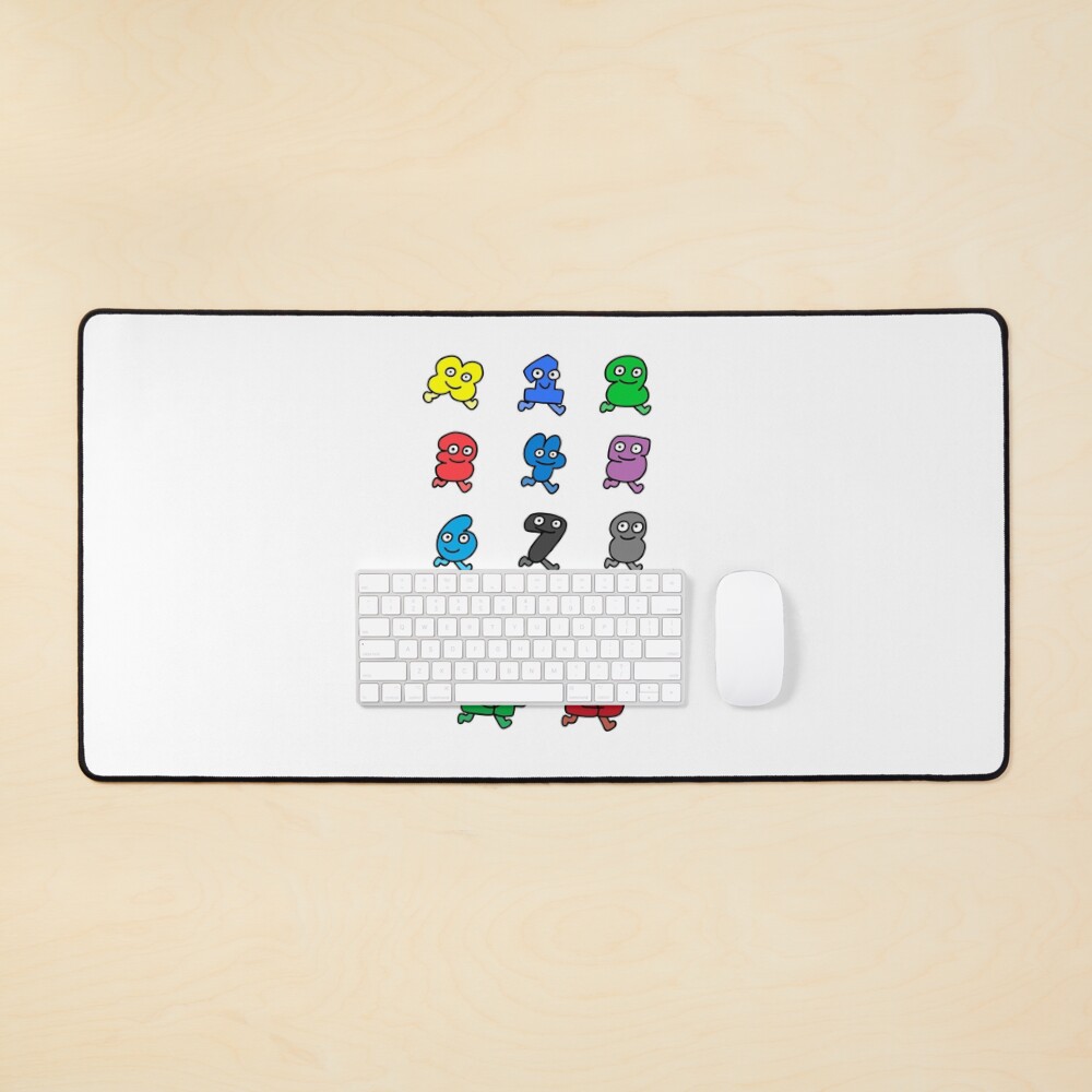 "All Algebralien Pack BFDI (Armless Ver.)" Sticker for Sale by MsBonnie ...