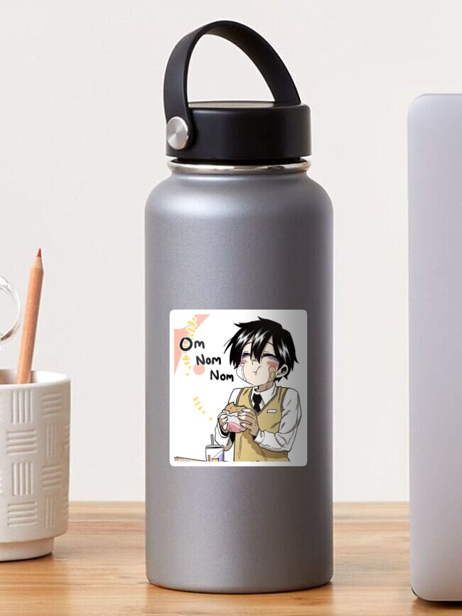 "lee hooni om nom nom" Sticker for Sale by SFoxe | Redbubble