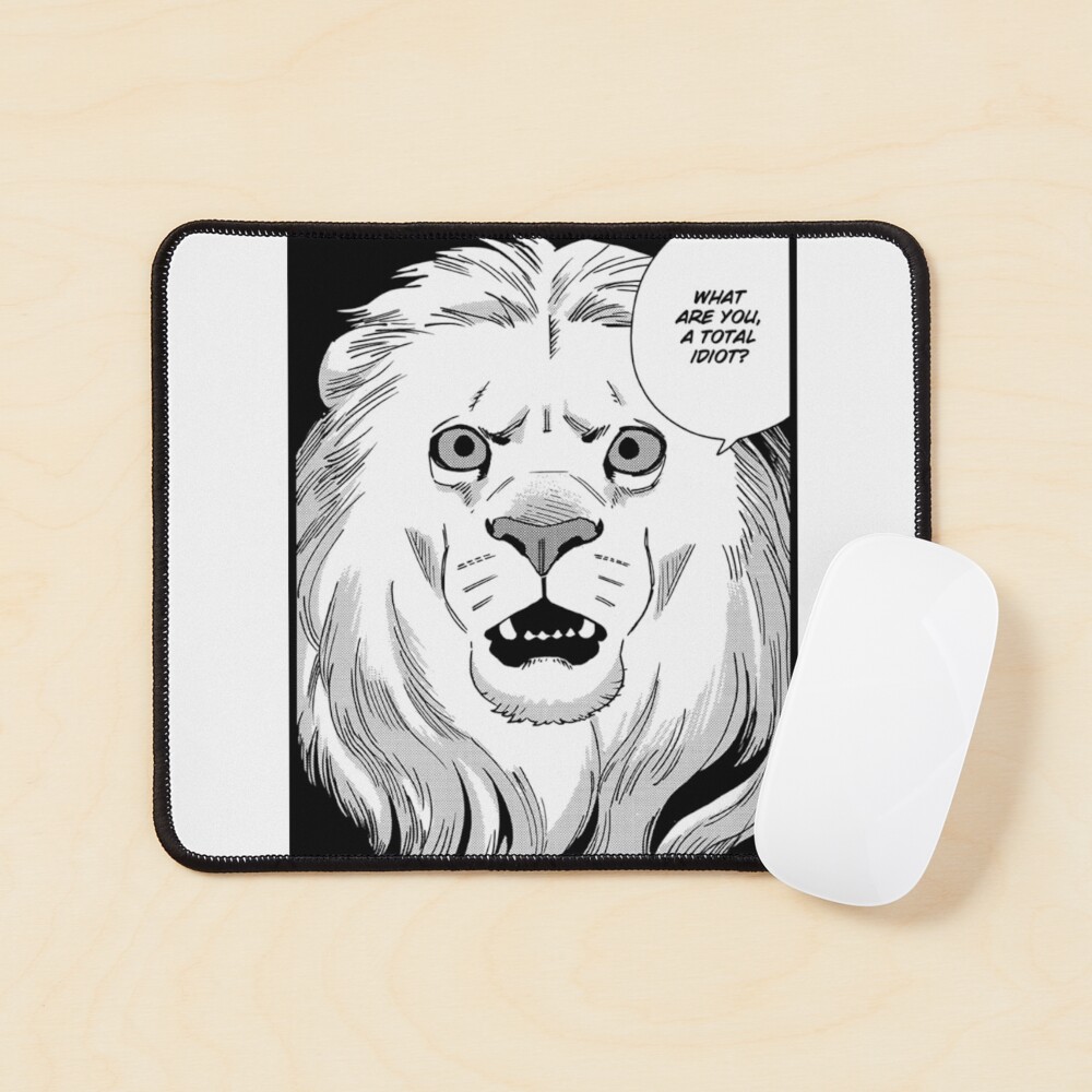 "Dungeon Meshi Winged Lion Meme" Sticker for Sale by cow-goes-moo ...