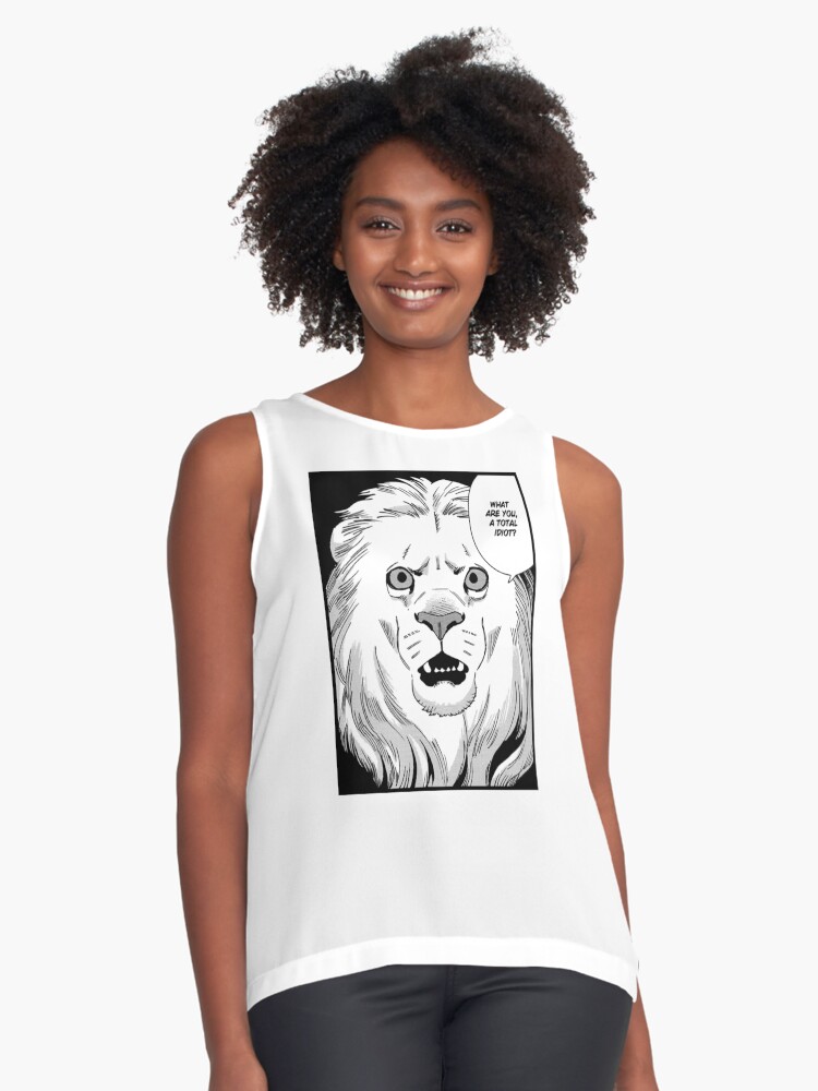 "Dungeon Meshi Winged Lion Meme" Sticker for Sale by cow-goes-moo ...