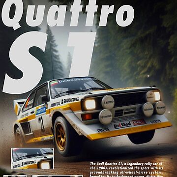 "Rallycar Group B" Poster for Sale by CarPosterHeaven | Redbubble