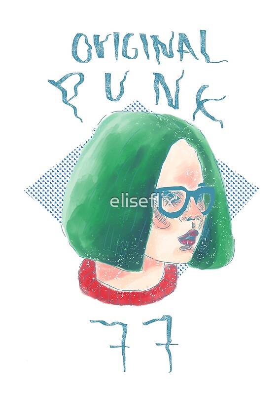 "3 minutes Punk Girl Enid." by eliseflix | Redbubble