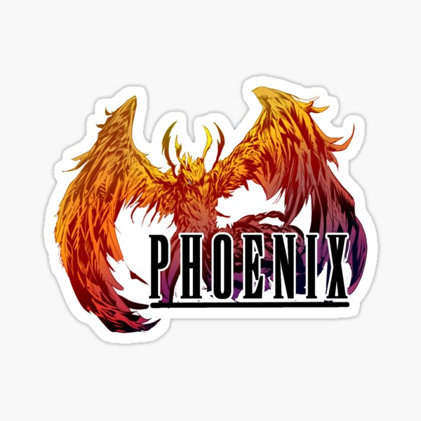 "Final Fantasy Phoenix" Sticker for Sale by kyocs | Redbubble