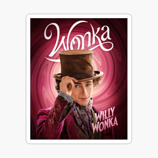 "wonka willie Wonka chracter card" Sticker for Sale by Lightyear35 ...