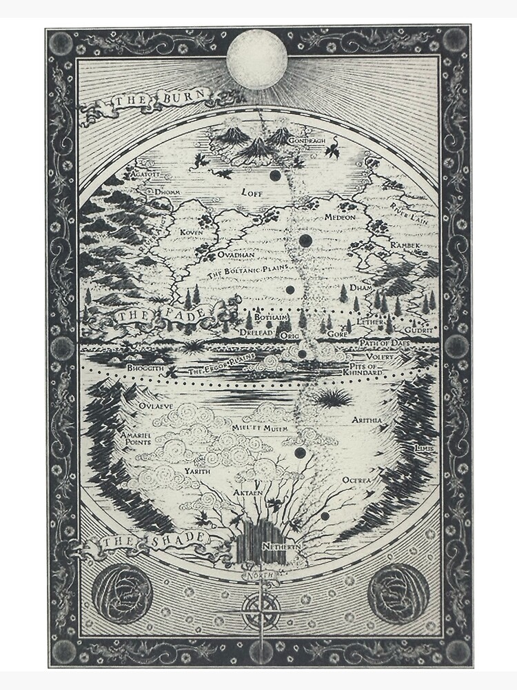 "When the Moon Hatched Map" Poster for Sale by doodlesbymo | Redbubble