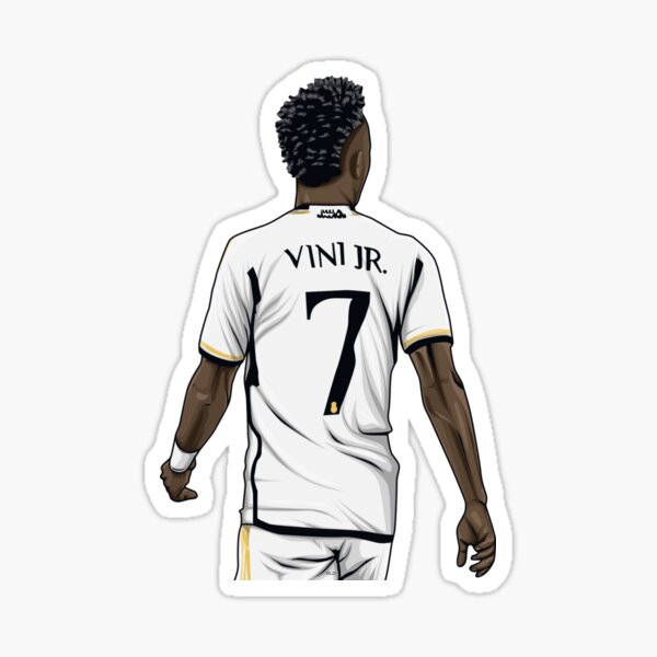 "Vini Jr" Sticker for Sale by Aldduardo | Redbubble