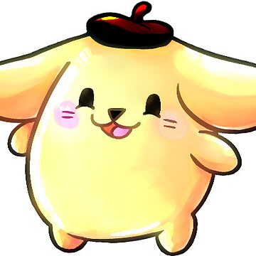 "Pudding Dog Sticker" Sticker for Sale by komalas | Redbubble