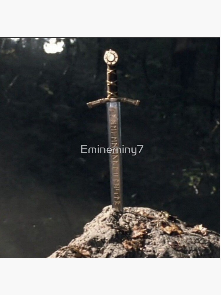 "Excalibur from Merlin" Sticker for Sale by Emineminy7 | Redbubble