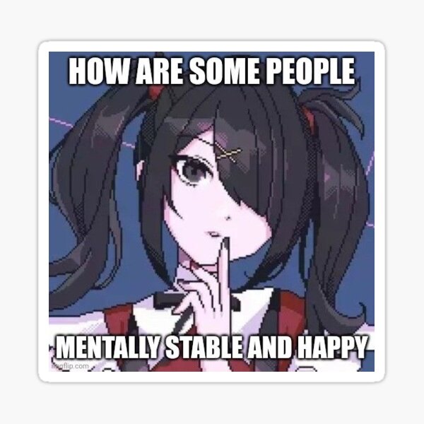 "needy streamer overload sticker " Sticker for Sale by Adelia28 | Redbubble