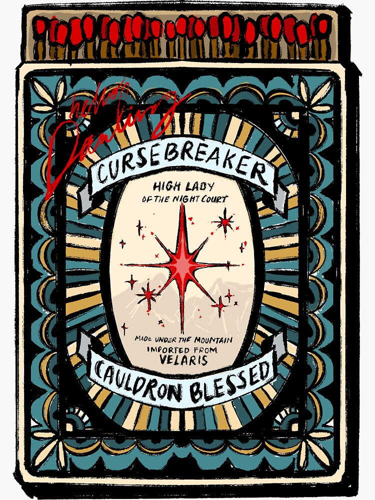 "Cursebreaker matchbox " Sticker for Sale by brooketyler16 | Redbubble