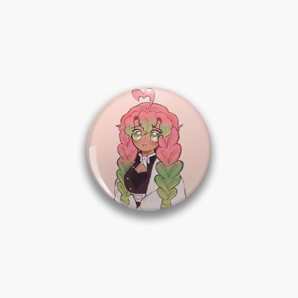 "Mitsuri Love Hashira" Sticker for Sale by ghostbite0 | Redbubble