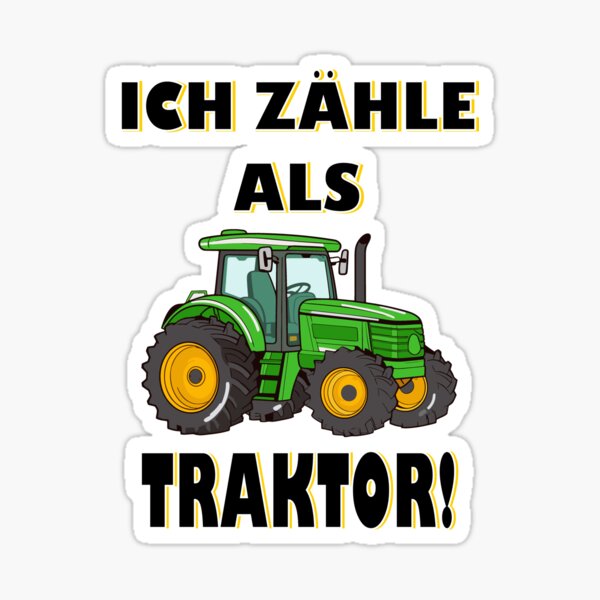 "Tractor tractors farmer farmers" Sticker by Radixbarny | Redbubble