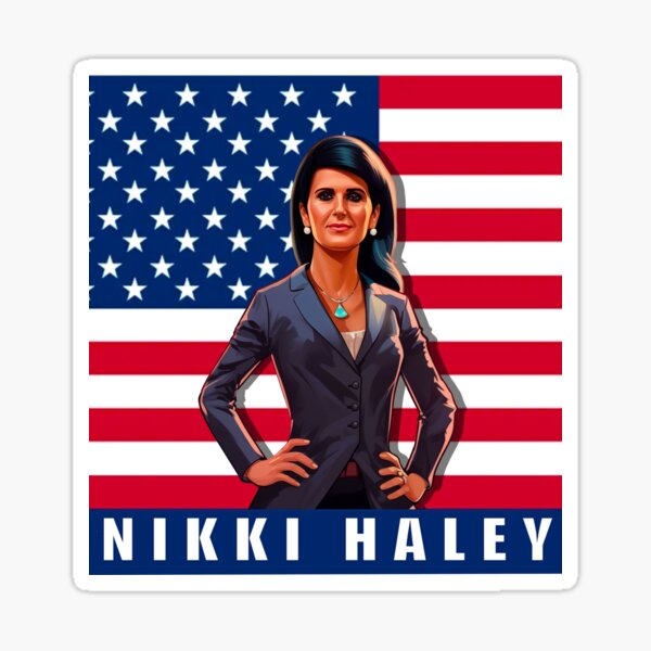 "US United States, Elections 2024, Nikki Haley" Sticker for Sale by G ...