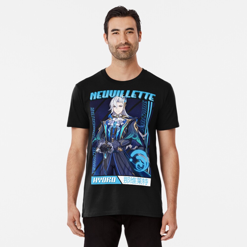 "Neuvillette - Genshin Impact" Sticker for Sale by cantinhonifty ...