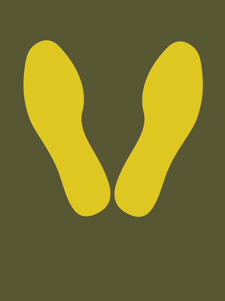 "USMC Yellow Footprints" Essential T-Shirt for Sale by mav7designs ...