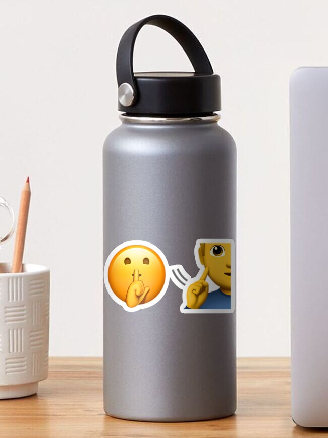 "Mewing Emoji Meme" Sticker for Sale by JurenArt | Redbubble