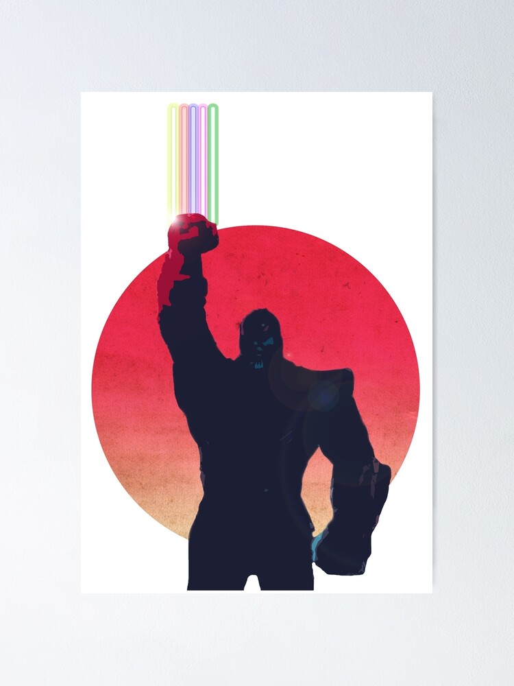 "Infinity Gauntlet" Poster by PotatoGear | Redbubble