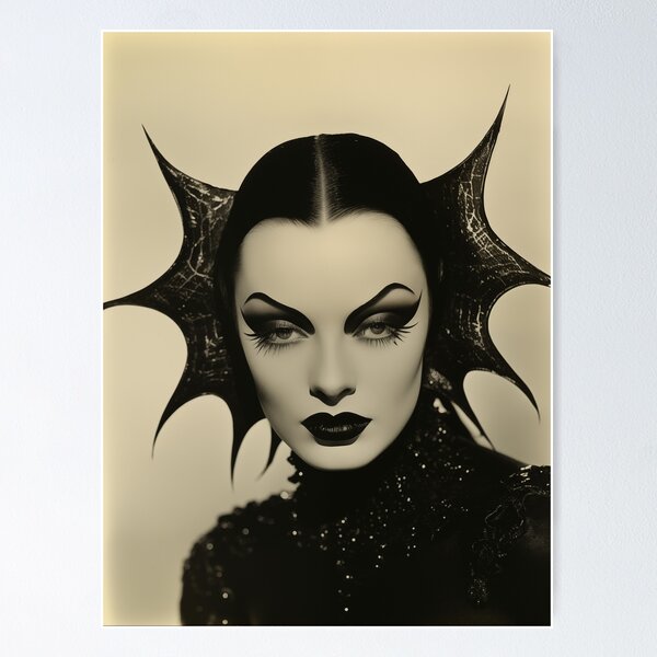 "Goth" Poster by FantasticRetro | Redbubble