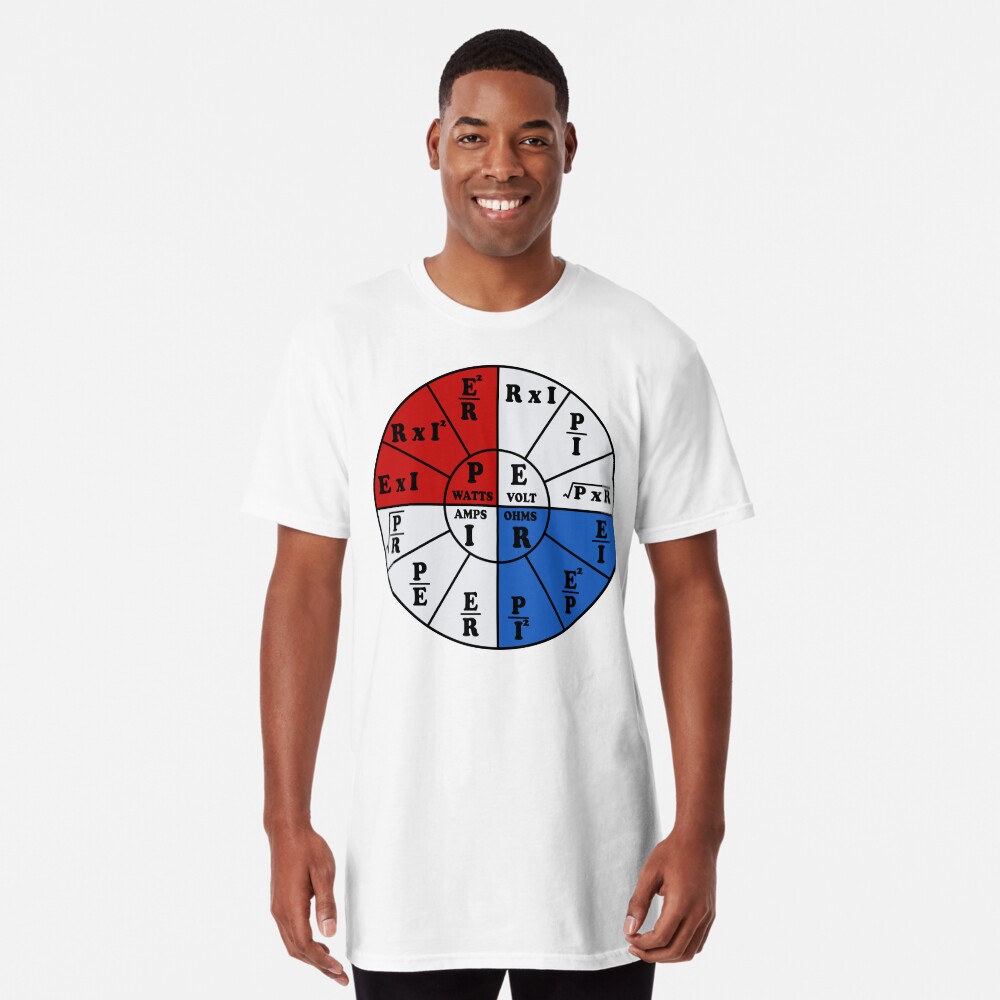 "Ohms Wheel Electrician Math formulas - Ohms Law" Sticker for Sale by ...